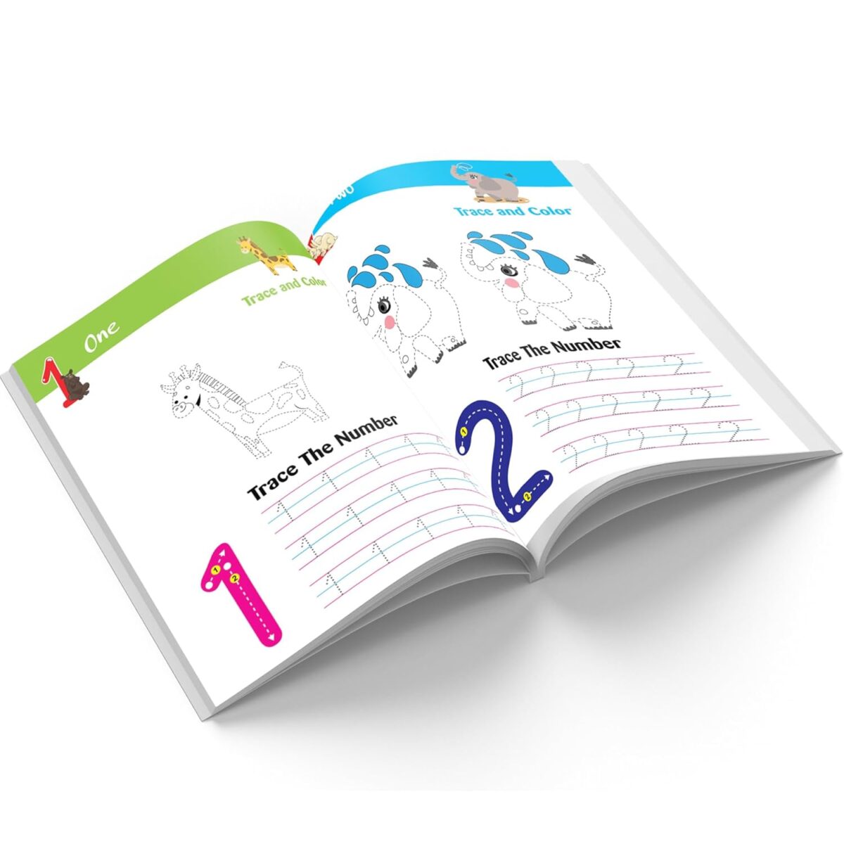 1 – 10 Numbers – Tracing Workbook – Anjrich.com